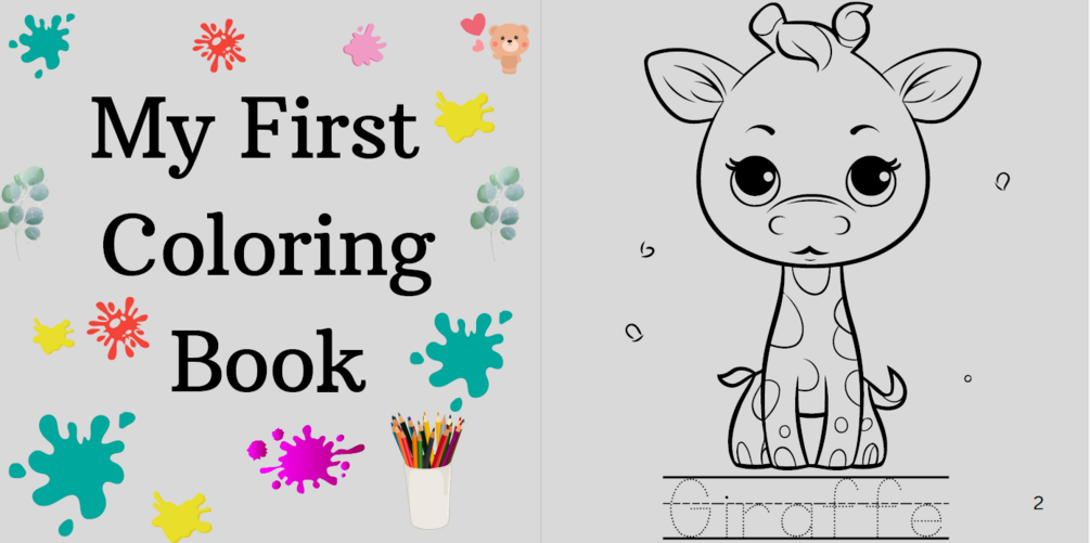 My first coloring book