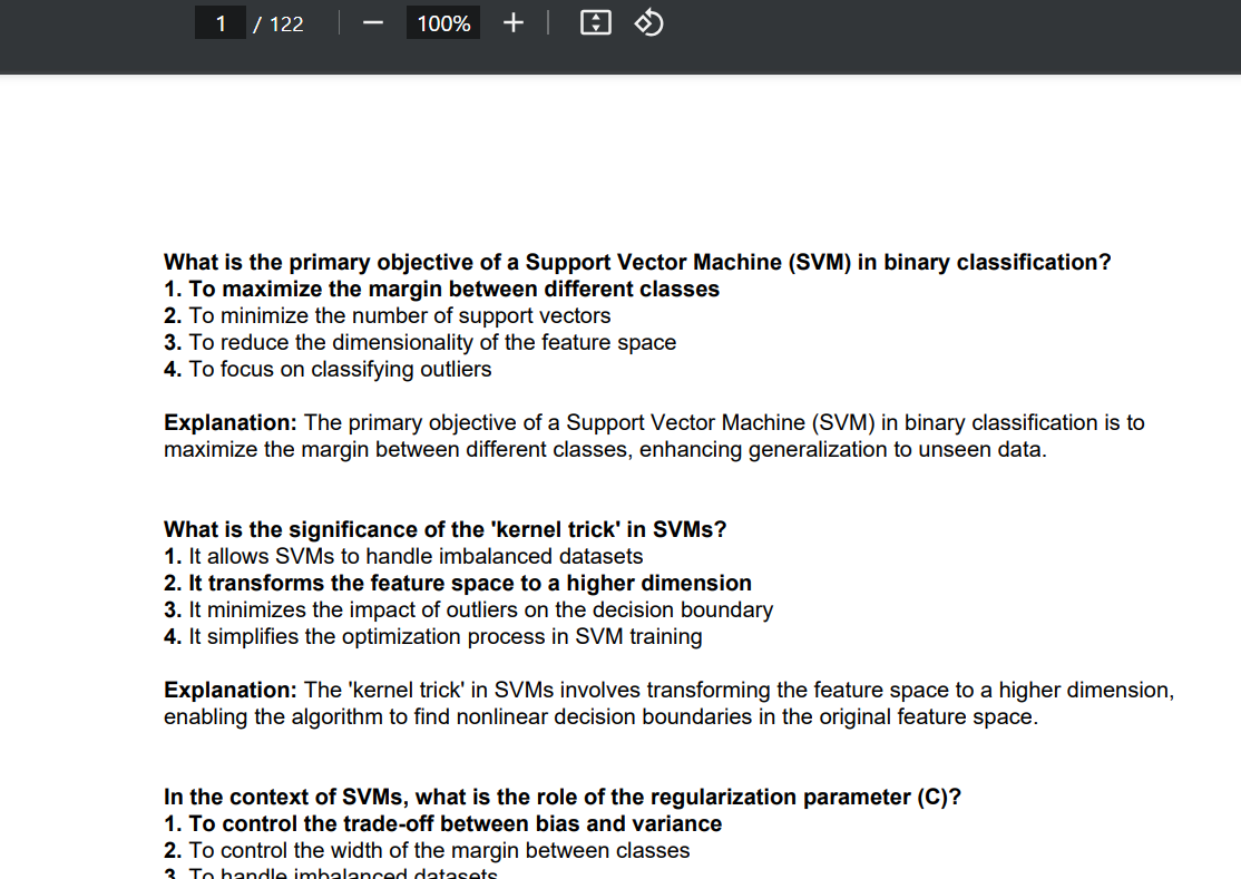Comprehensive MCQ Handbook: Supervised Machine Learning Essentials