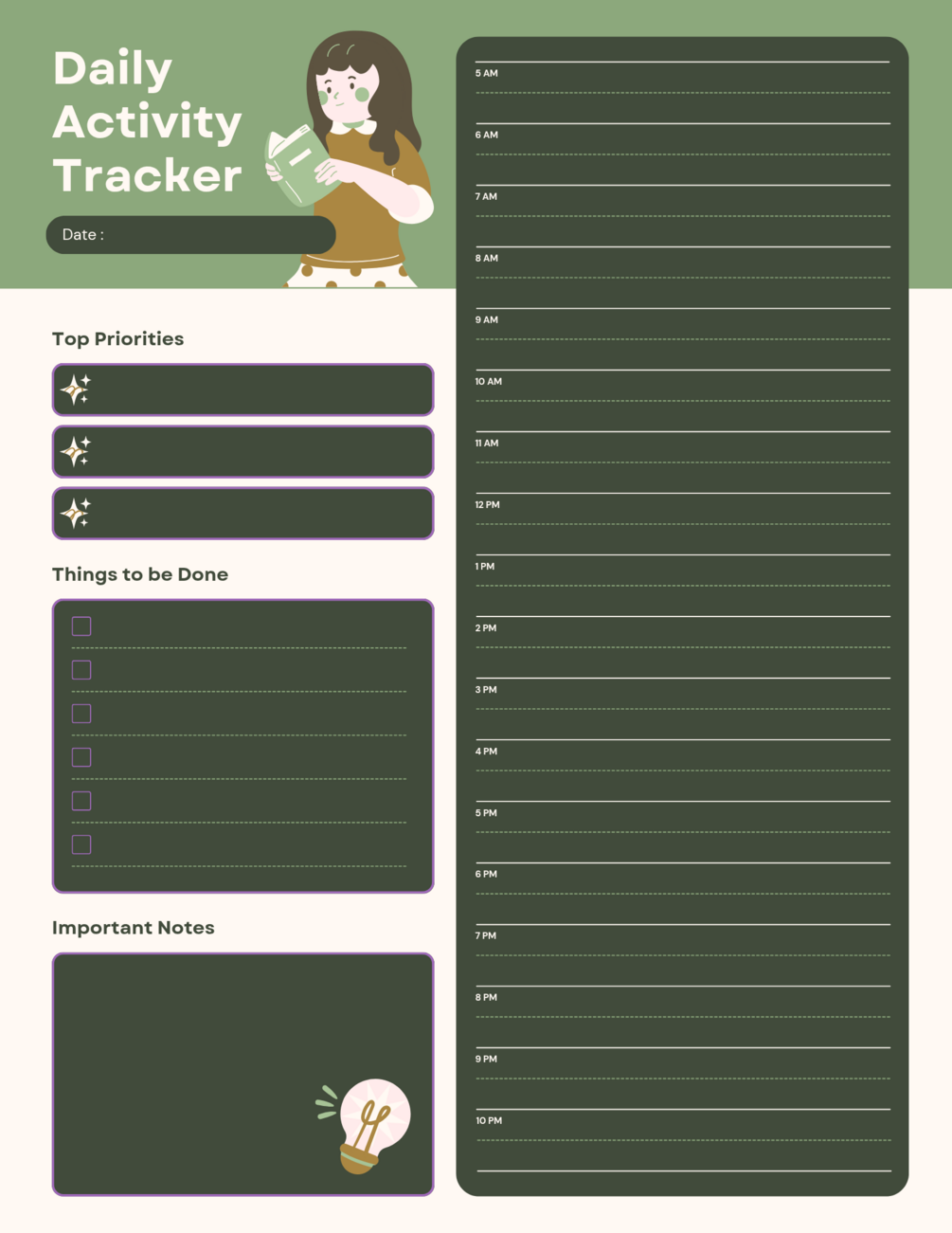 Daily Activity Tracker - Boost Your Productivity!