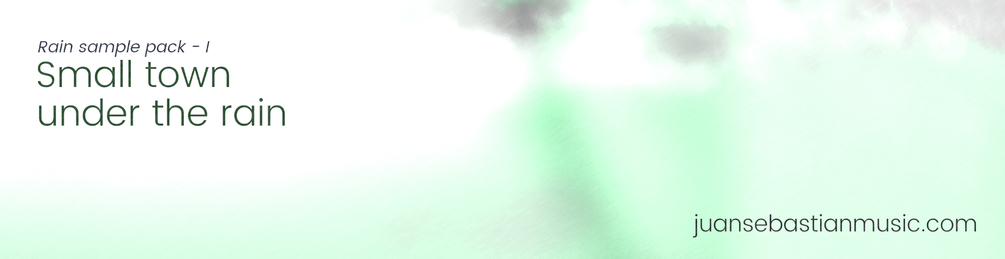 Rain sample pack I: Small town under the rain