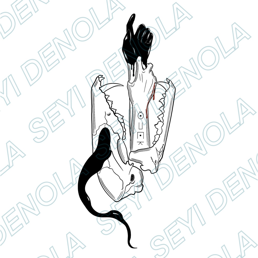 Vore inspired tattoo token