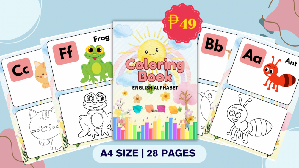 A4 Printable Coloring Book