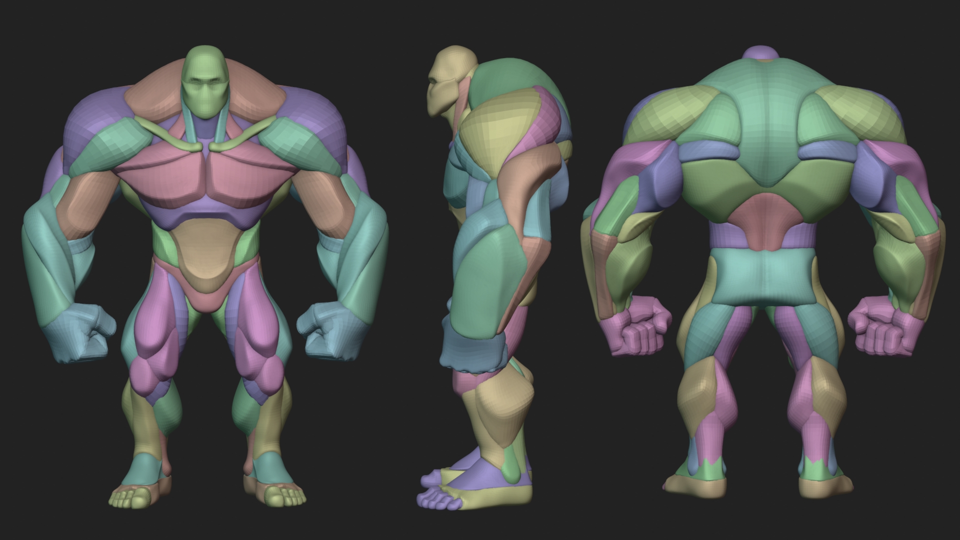 Stylized Bulky Anatomy (Update) - GZR - ART