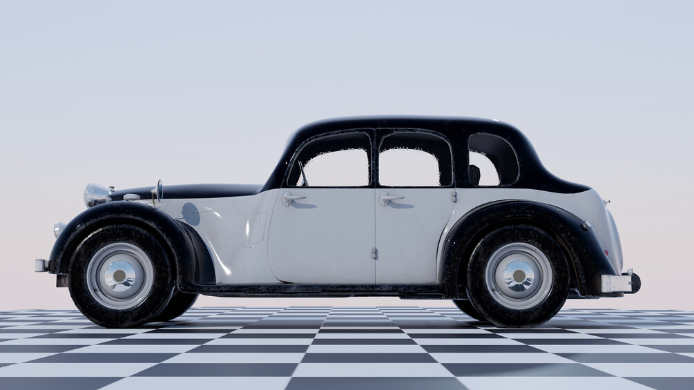 Rover 16 P2 1947 - Classic Car Model