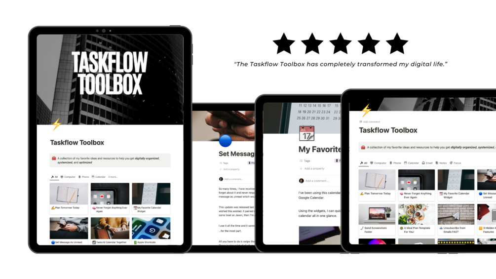 Taskflow Toolbox