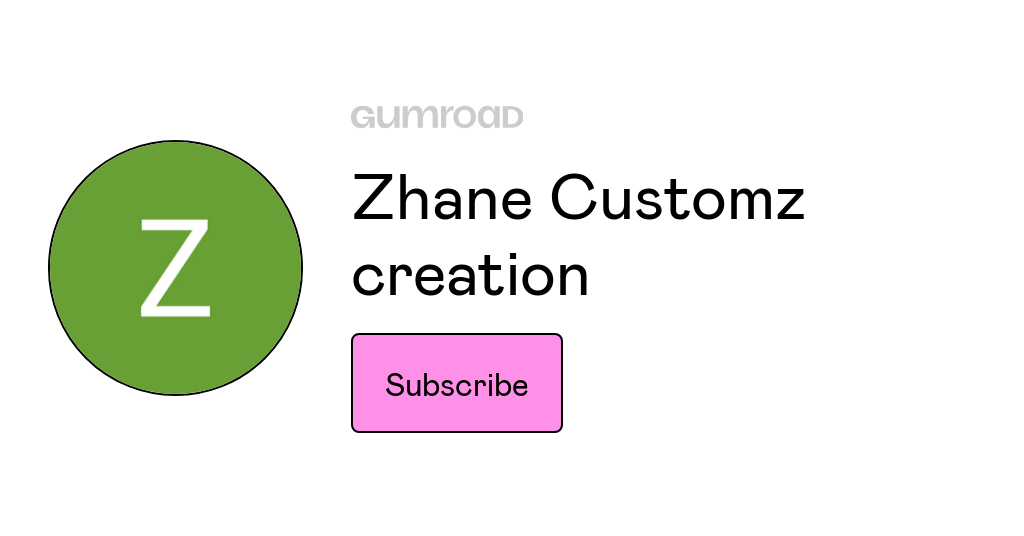 Zhane Customz creation