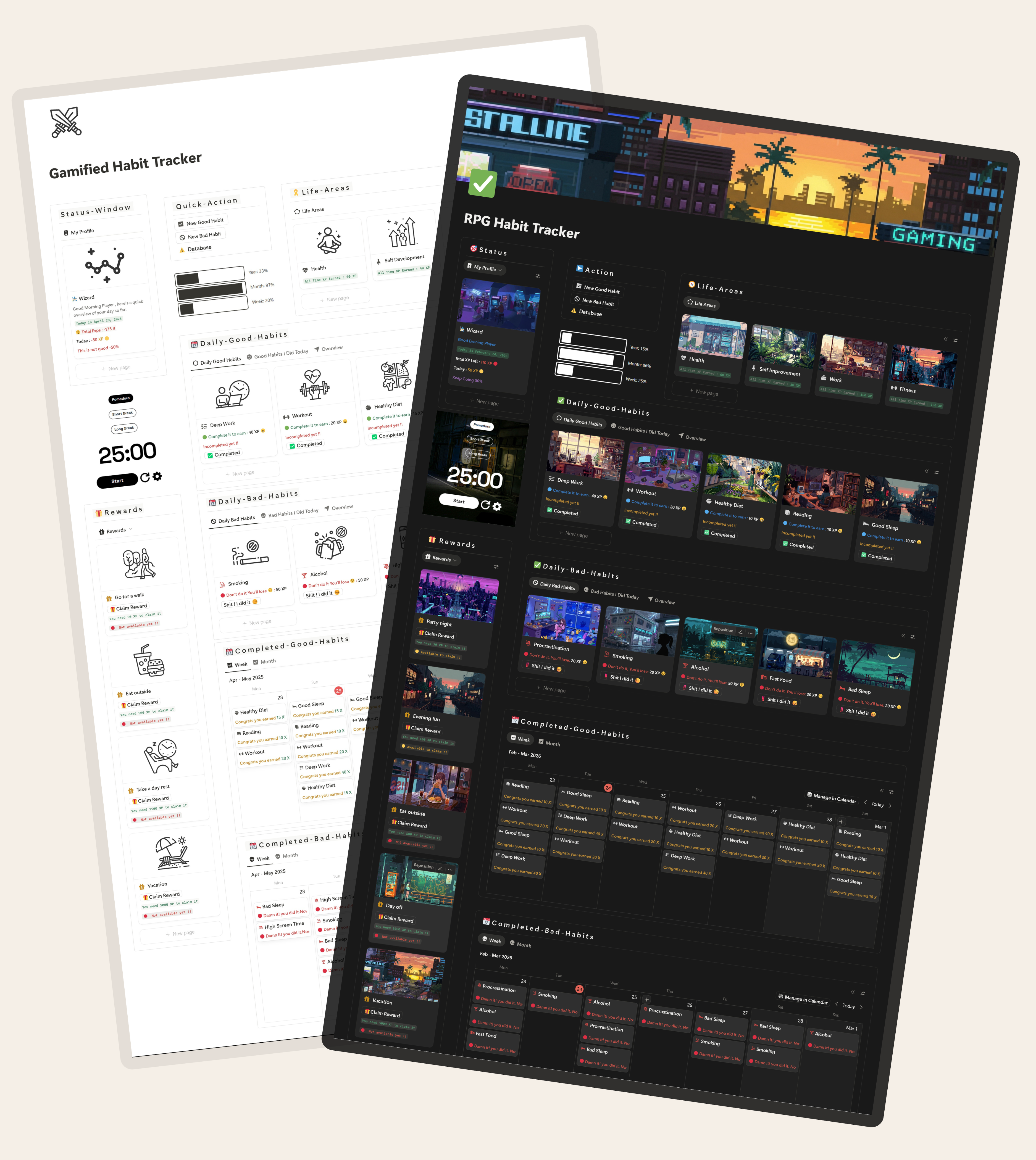 Gamified Habit Tracker