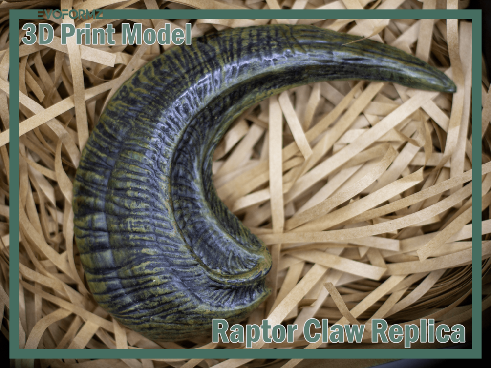 Jurassic Park 3 Raptor Claw Replica - 3D print model