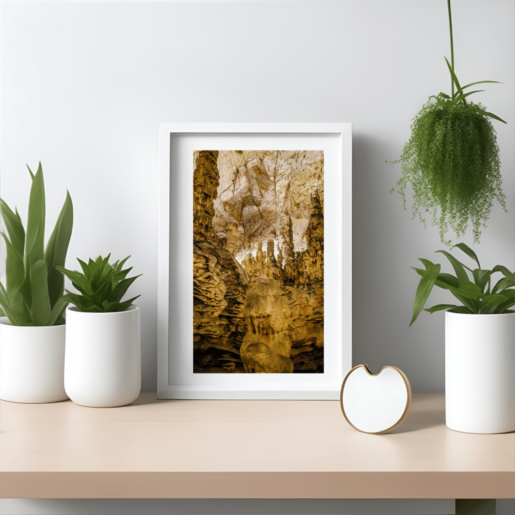 Postojna Caves in Portrait size I Travel photo prints I High-resolution ...