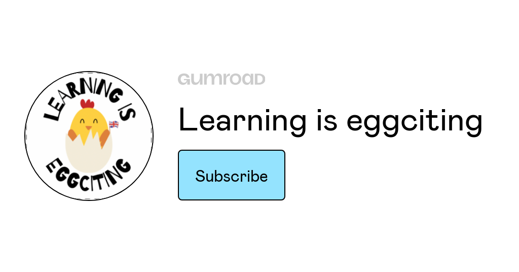 Learning is eggciting