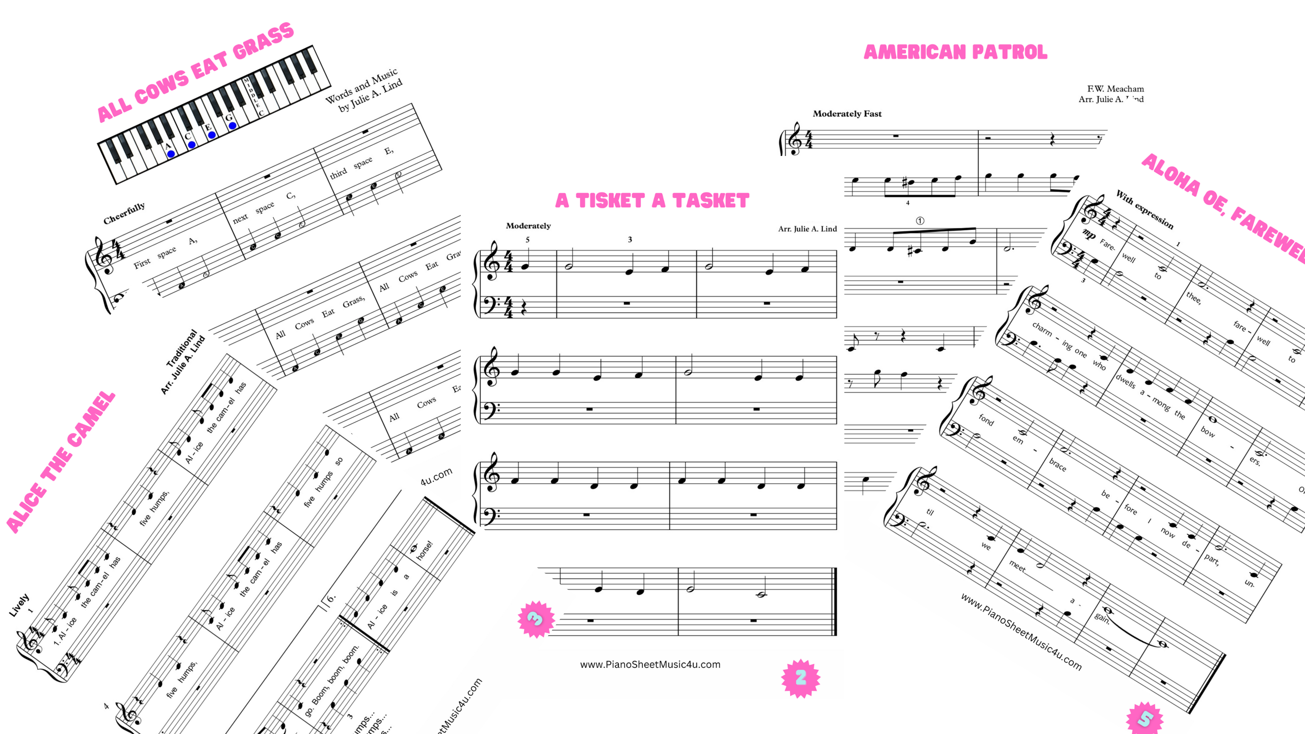 125 Favorite Piano Songs for Kids - 125 Fun Piano Solos for Beginners