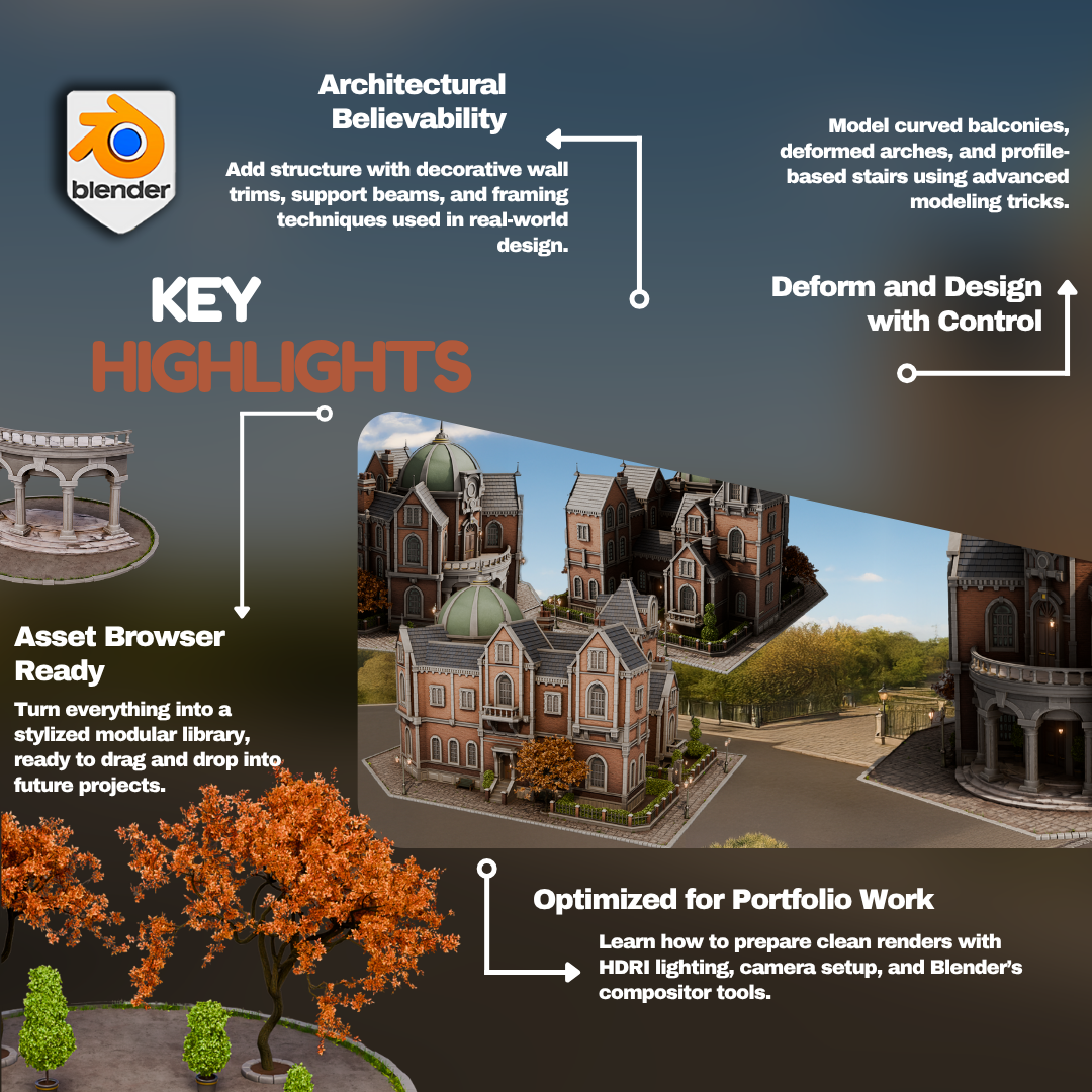 Blender Building Masterclass from Concept to Final Render - Superhive ...