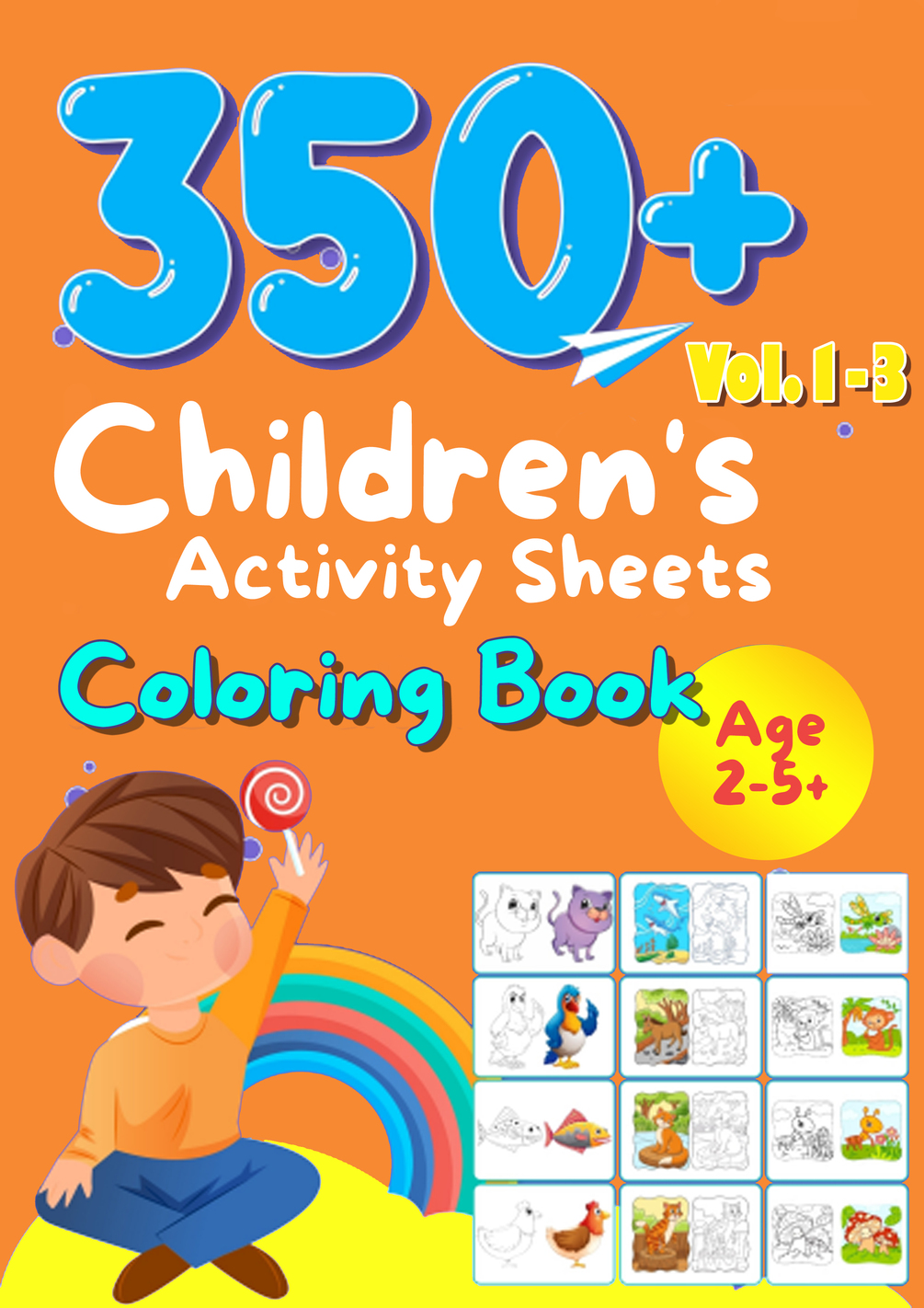 Coloring Book for Children's Activity Template Printable