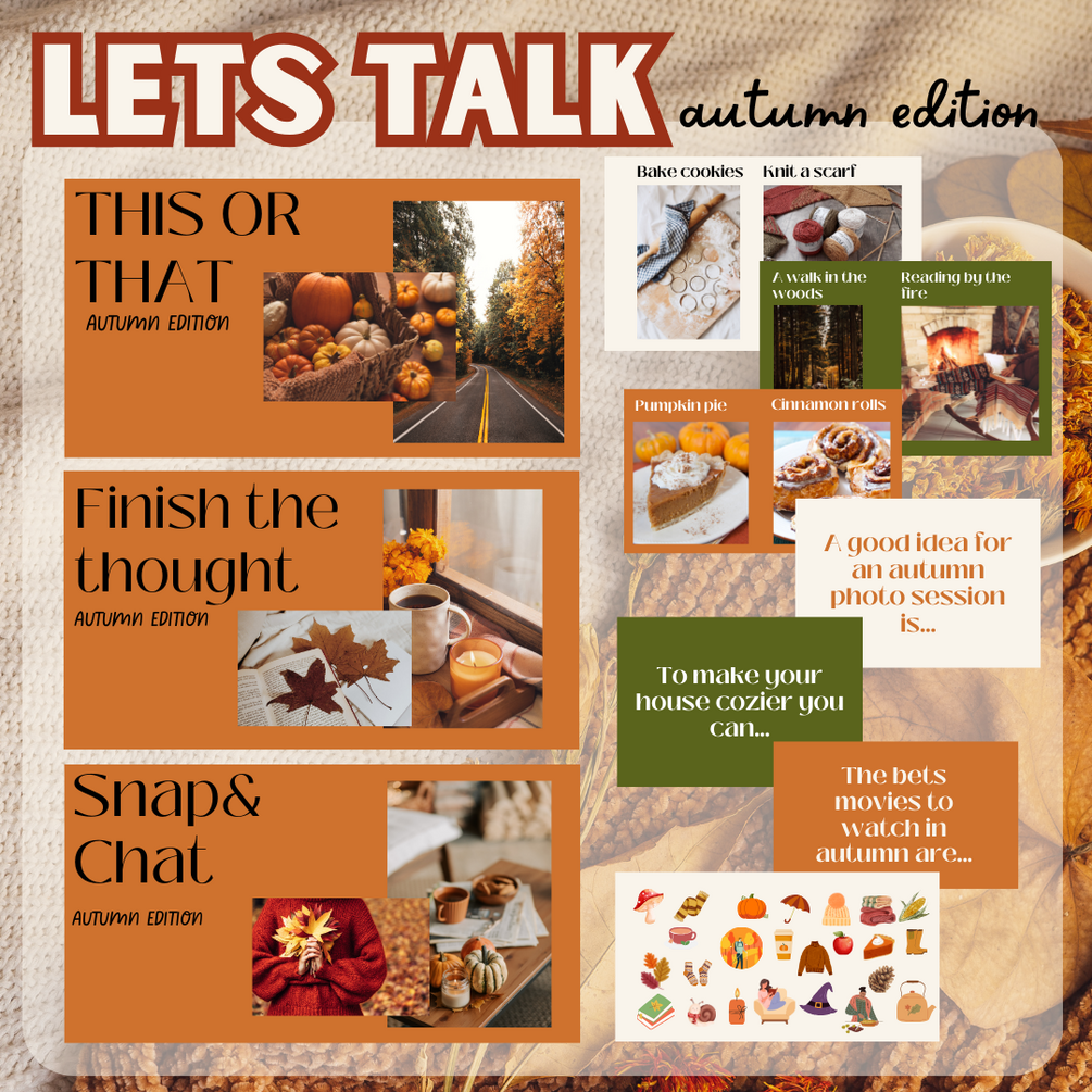 Lets talk- autumn edition