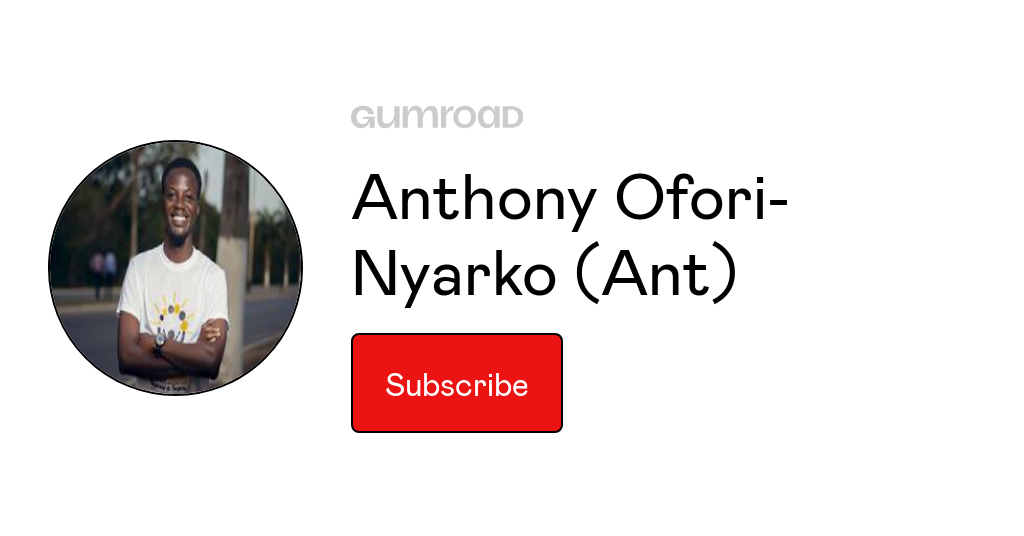 Anthony Ofori-Nyarko (Ant)