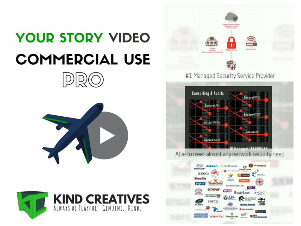 "Your Story" Video- Commercial Use- Pro