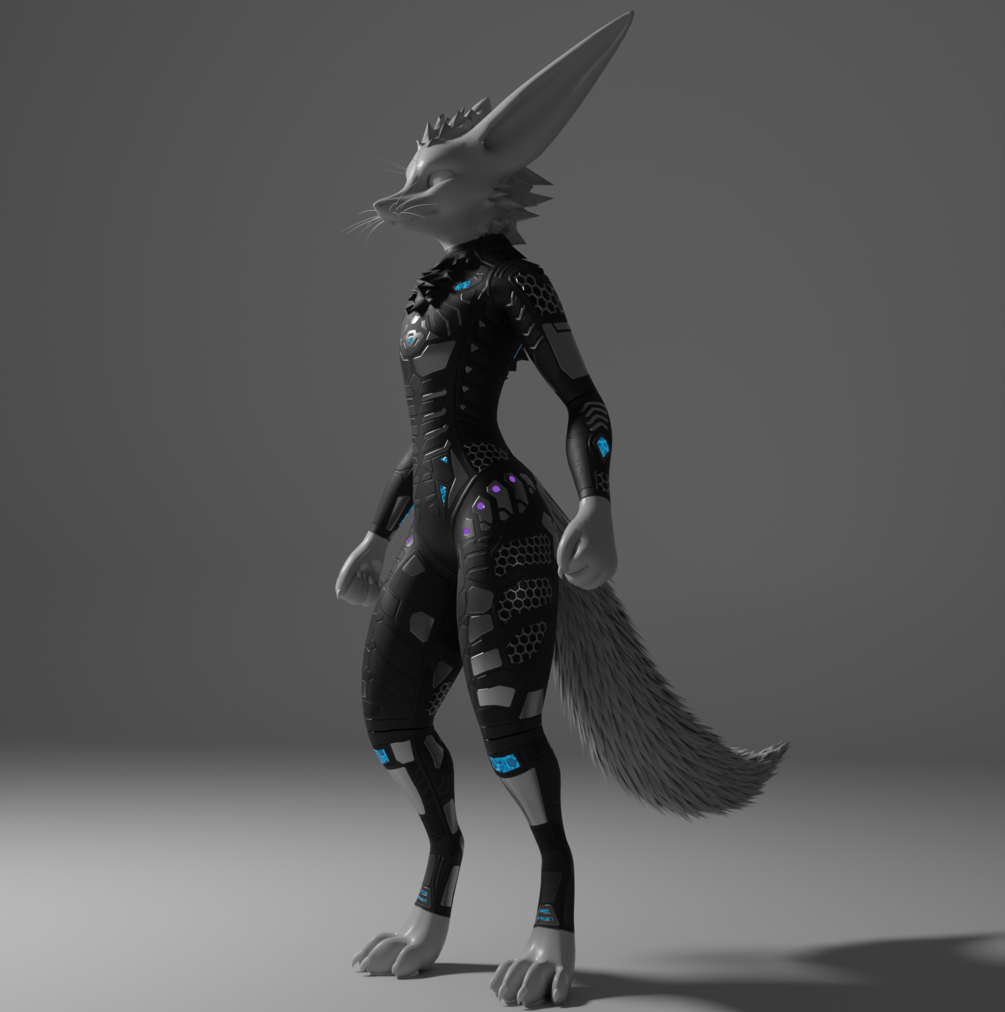 Rexouium techsuit texture
