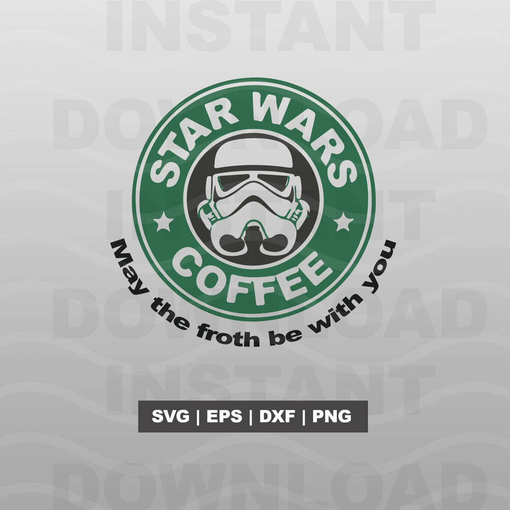 Star Wars Coffee SVG