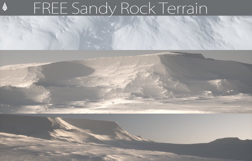 FREE Sandy Rock Terrain