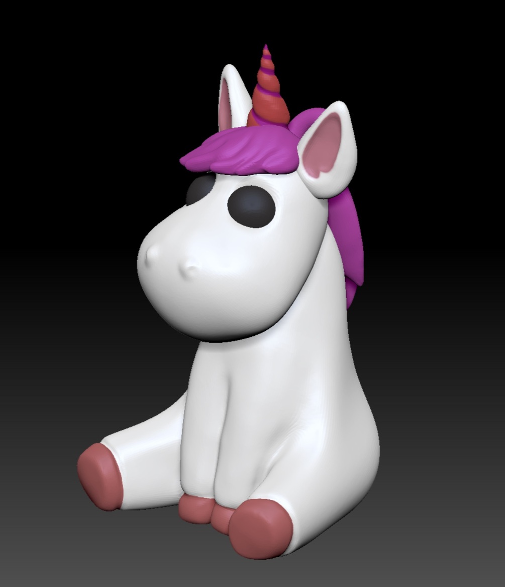 🔥 Magical Unicorn STL – Fantasy 3D Model for Resin Printing & Custom ...