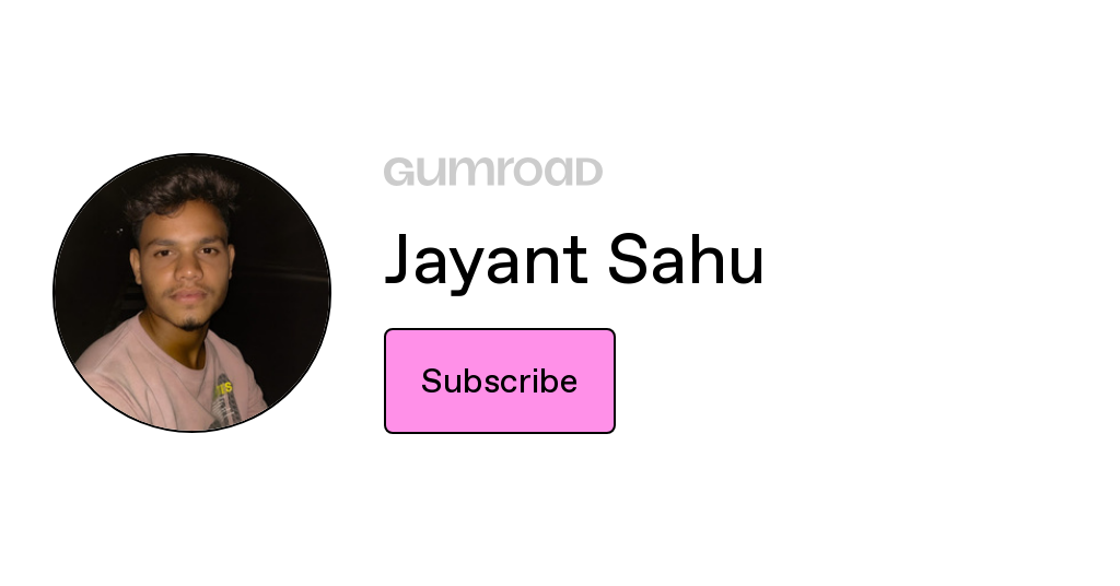 Jayant Sahu