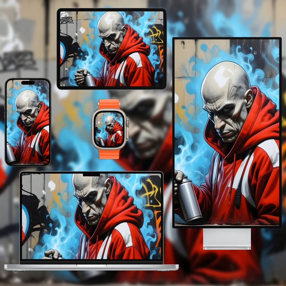 Urban Graffiti Legend Custom-Fit Digital Art Pack – Gritty Street Art ...