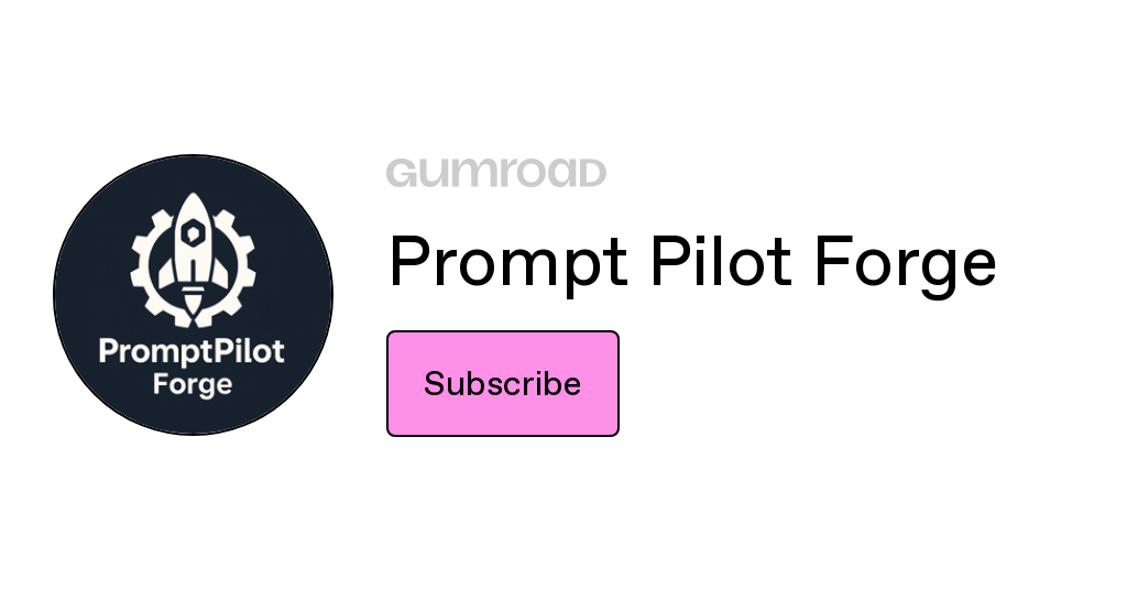 Prompt Pilot Forge