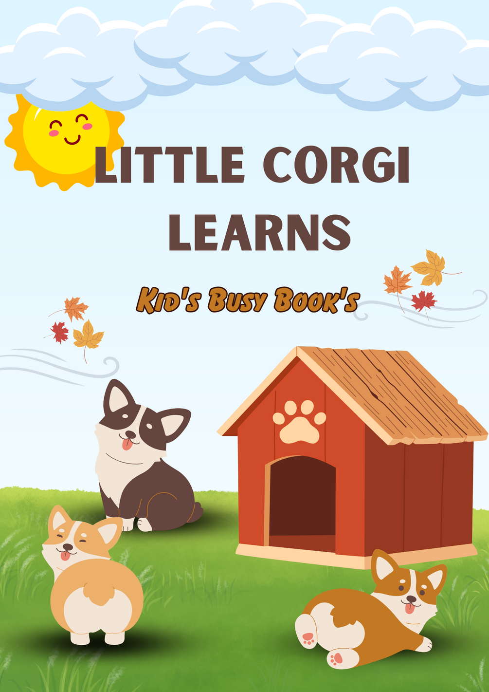 Little Corgi Learns kid's Busy Book's