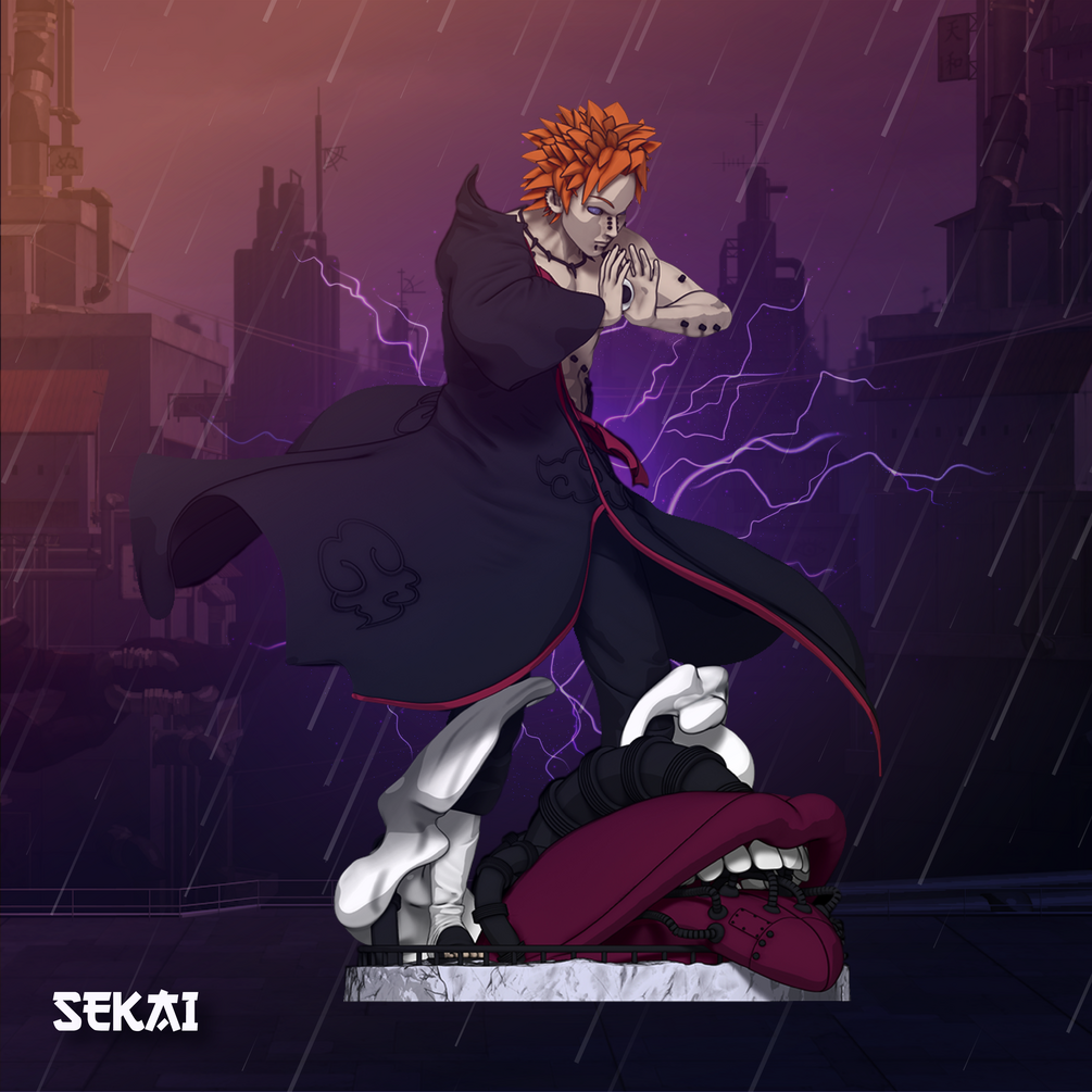 Pain Sculpture and Bust - Sekai 3D Models - Tested and Ready for 3D ...