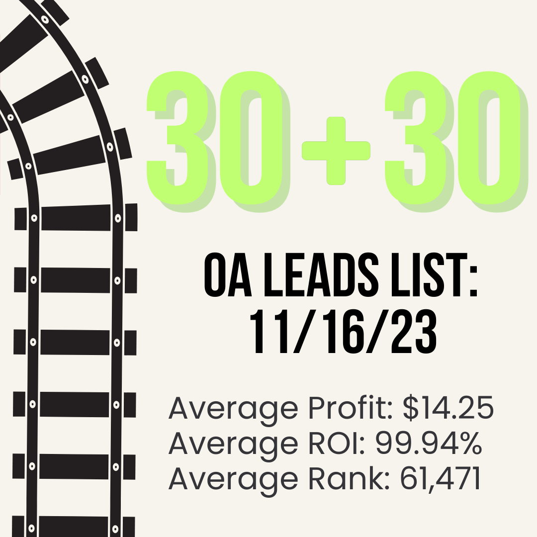 Thursday Double Track! 30 + 30 Amazon OA Leads - OA Express