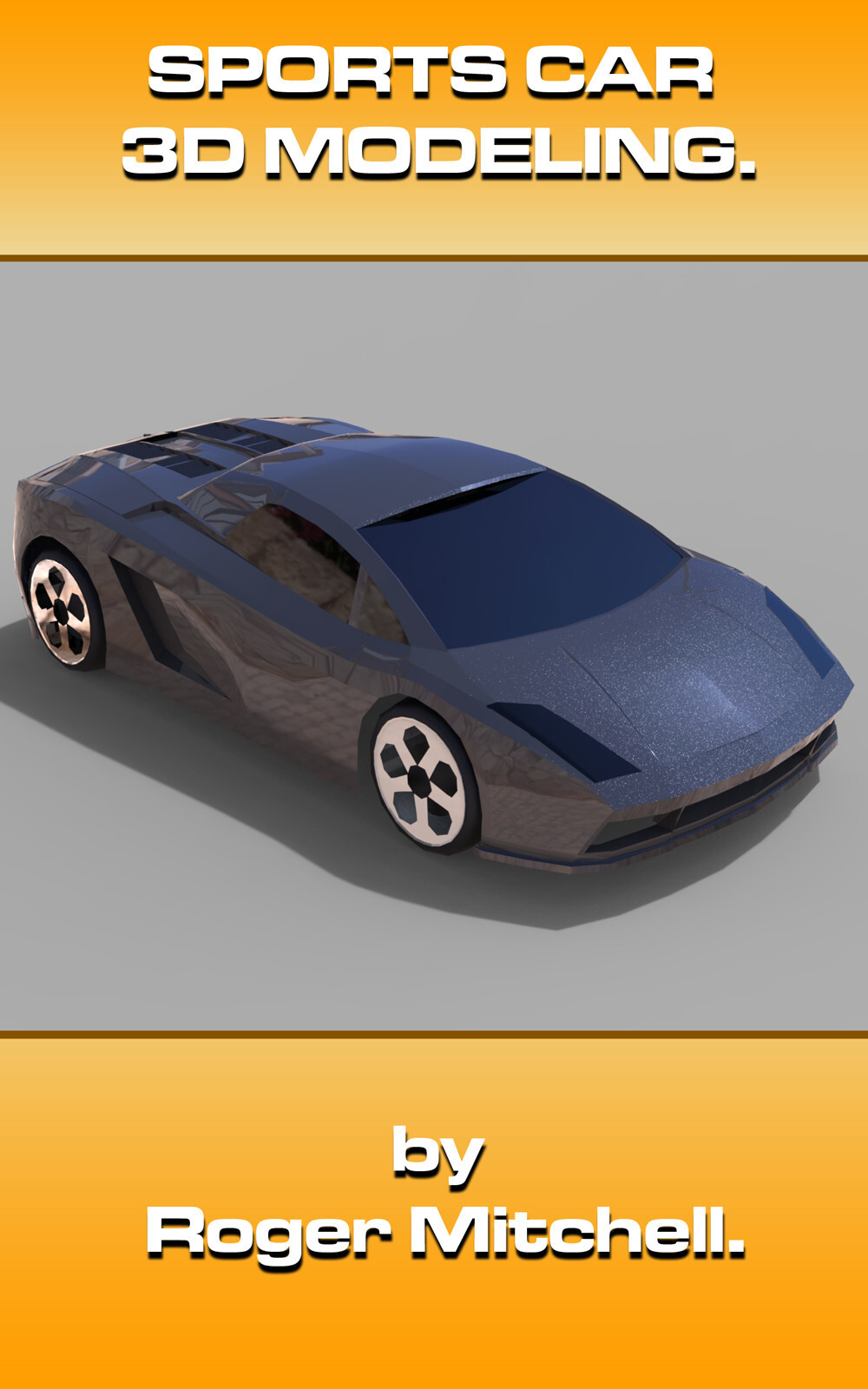 Sports Car 3D Modeling (with 3D support files)
