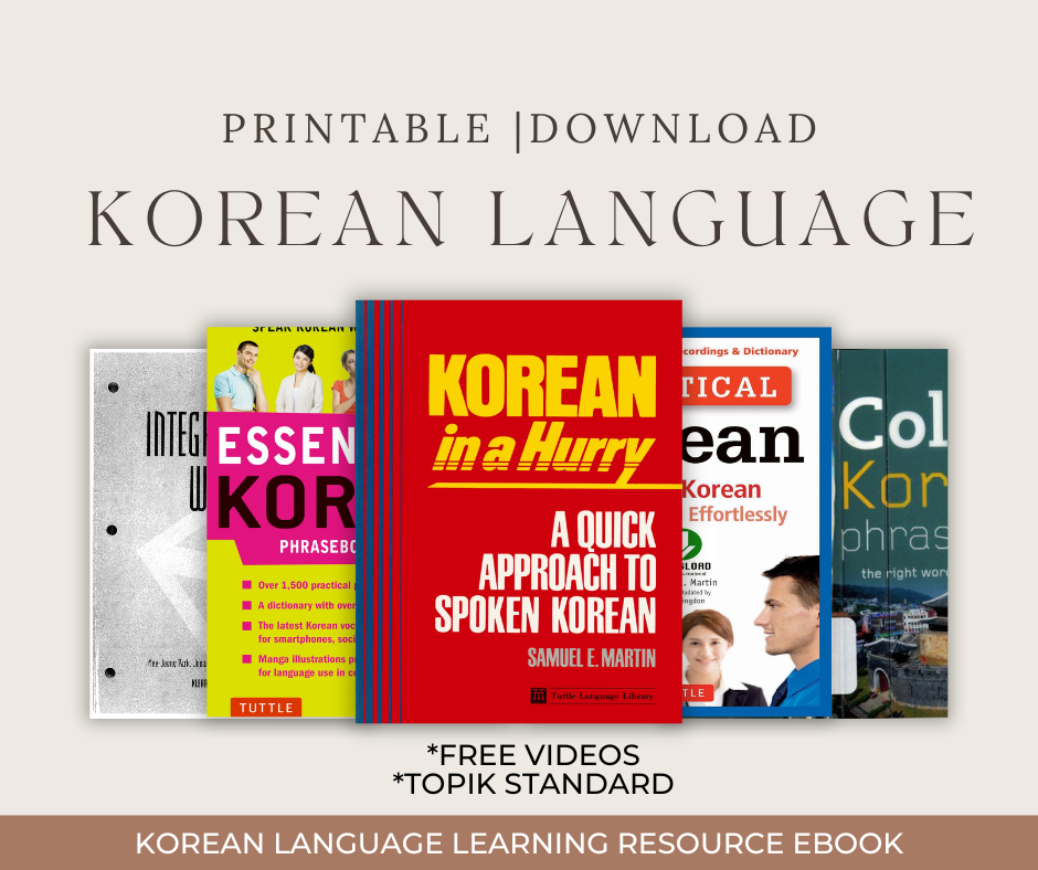 Learn Korean Language | Ebook