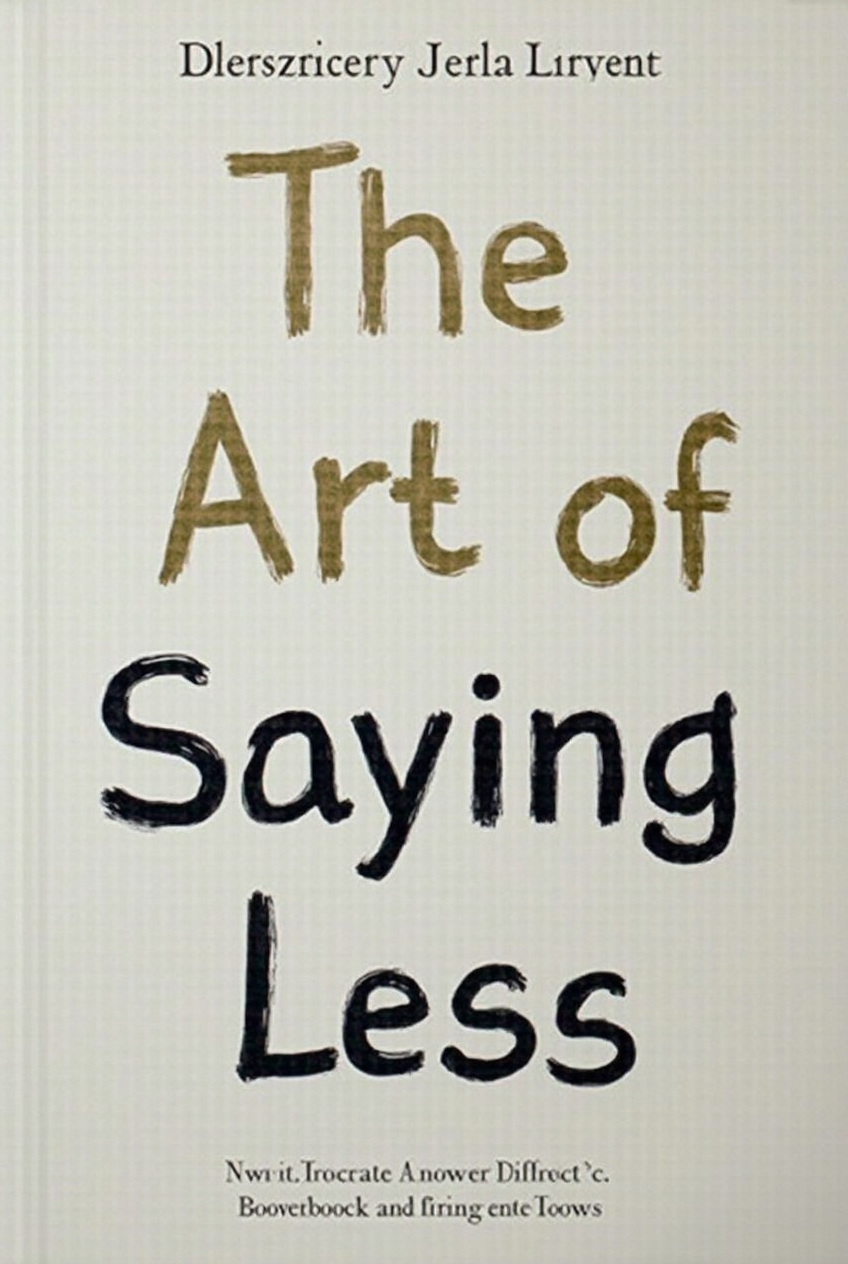 The Art of Saying Less: How to Communicate Clearly Without Over-Explaining