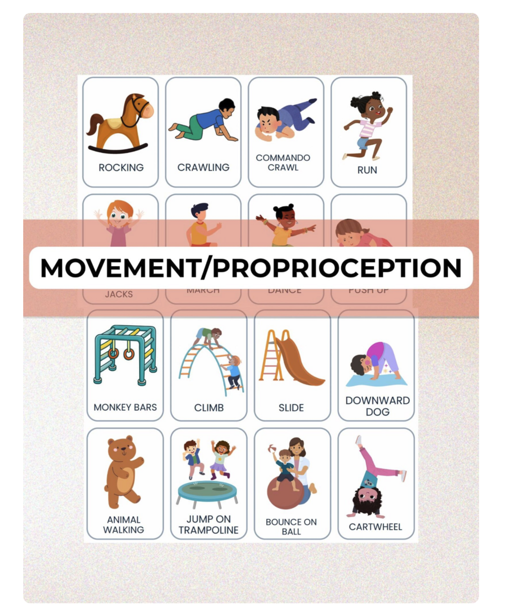 Sensory Routine Cards for Kids | Printable Visual Supports for ADHD ...