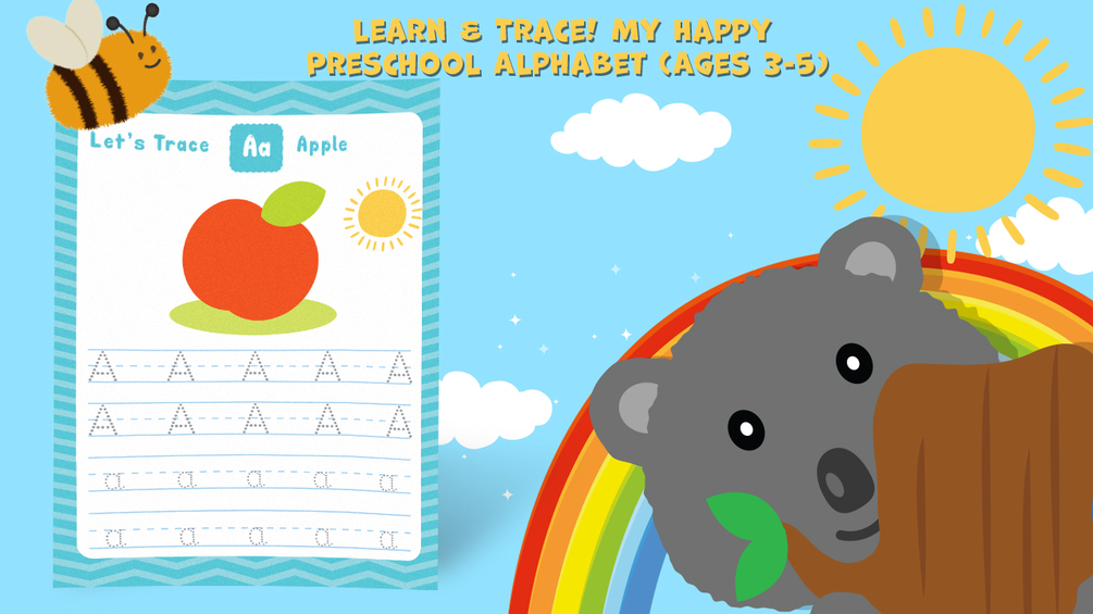 Learn & Trace! My Happy Preschool Alphabet