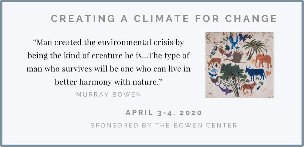Spring Conference 2020: Creating a Climate for Change - Saturday Afternoon