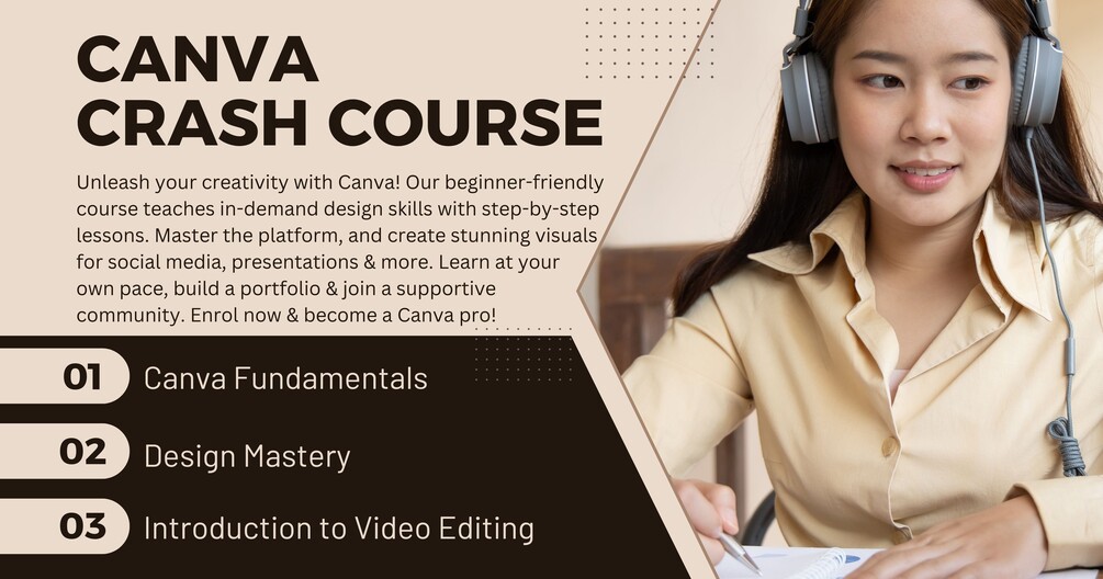 Master Canva in Minutes: Beginner-Friendly Design Course