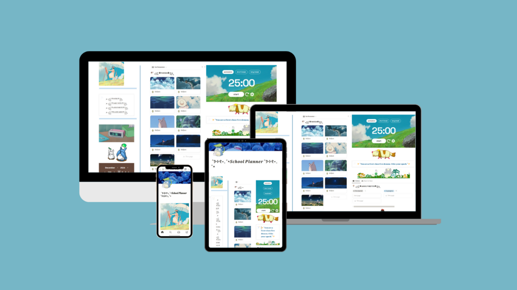 School Planner Template