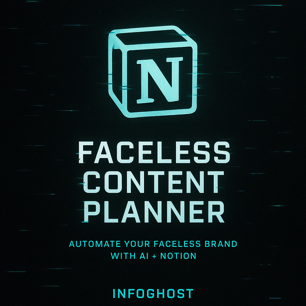 Faceless Content Planne