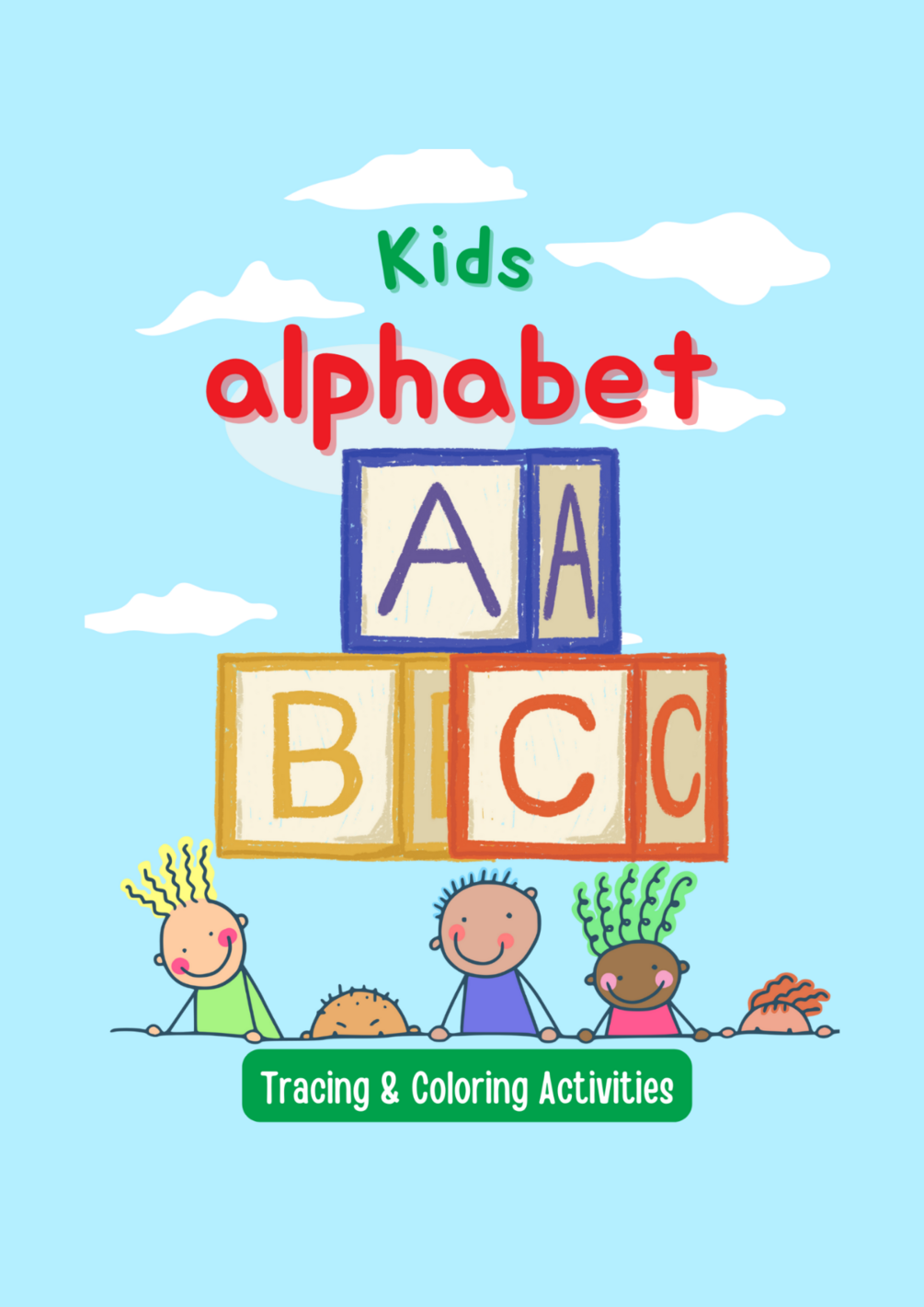 "ABC Fun! Trace, Learn & Color – Alphabet Activity Book for Kids (Ages ...