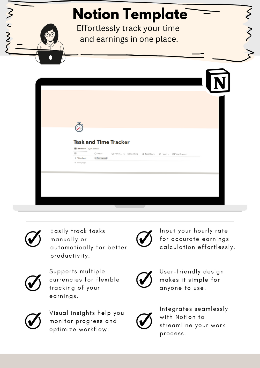 Notion Simple Time Tracker