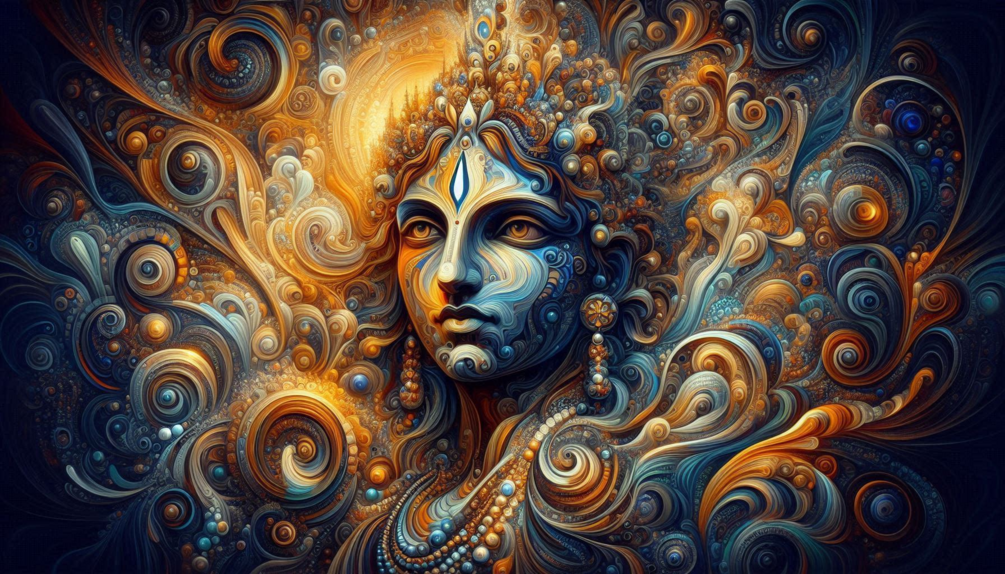 🎨 Dive into the Divine: Abstract Expressions of God 🙏