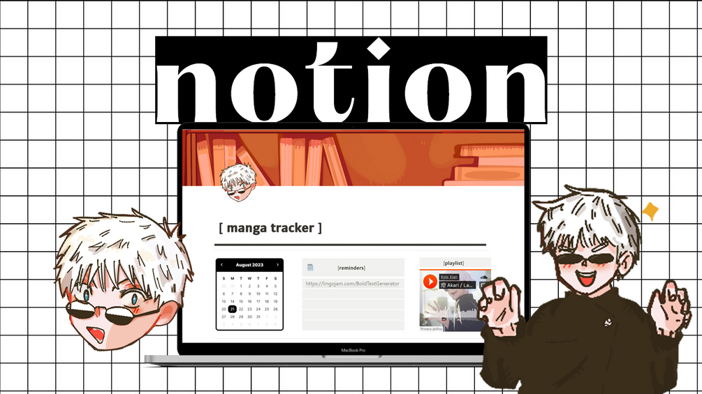 Manga Tracker | Notion Template