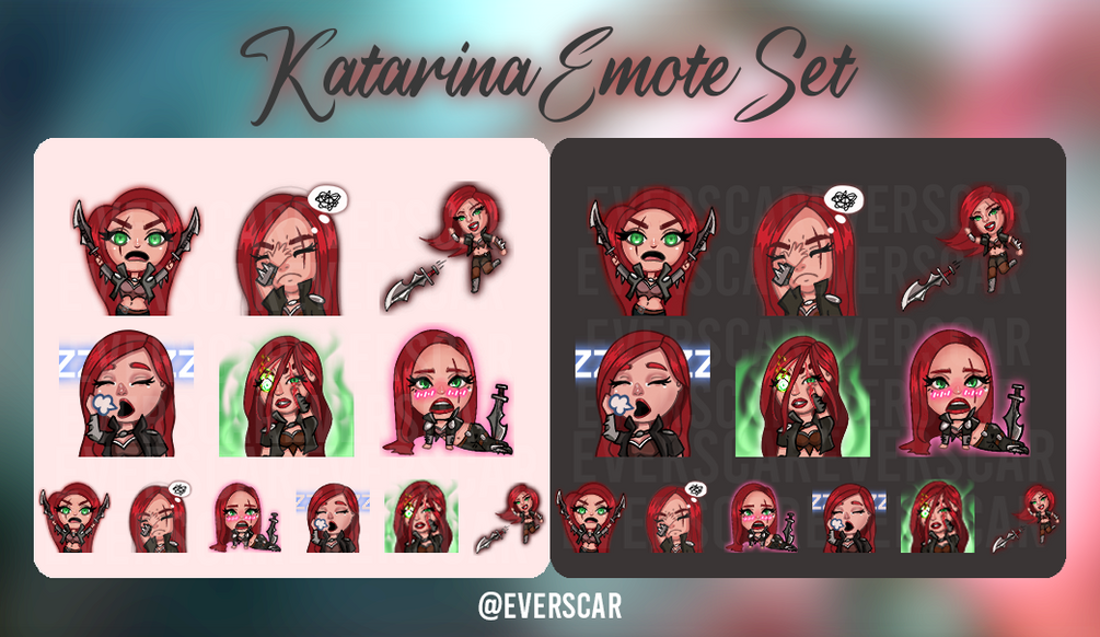 Katarina Emote Set