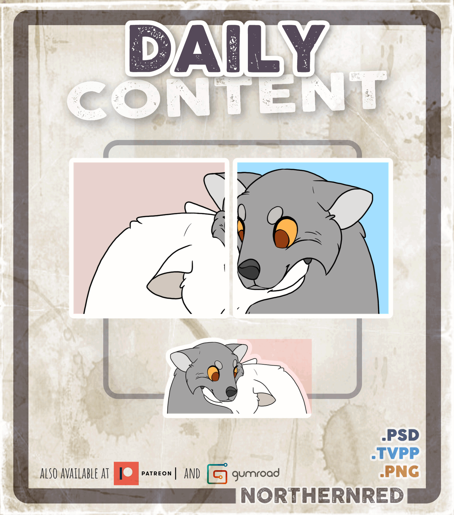 Snuggle canines (base)