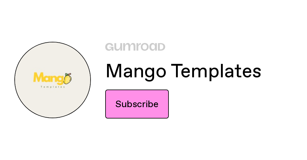 Mango Templates