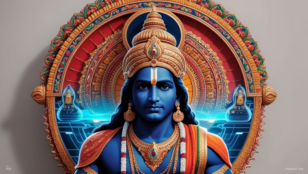 🎨 Divine Art: Abstract Expression Images of Gods 🌟