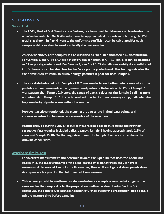 Soil Classification & Index Test Report – Lab-Ready Geotech Template