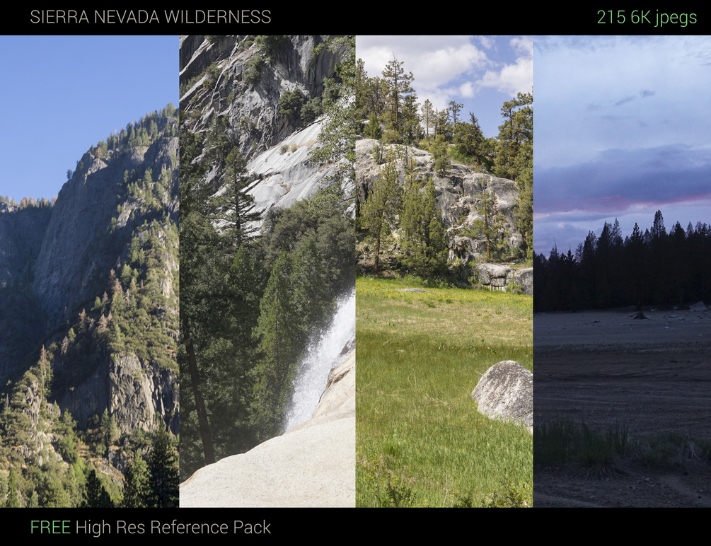 Sierra Nevada Wilderness Reference Pack