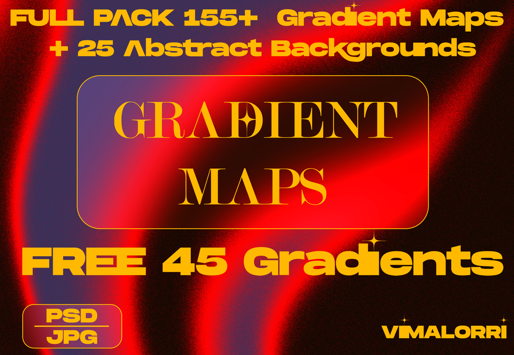 155+ Gradient Maps